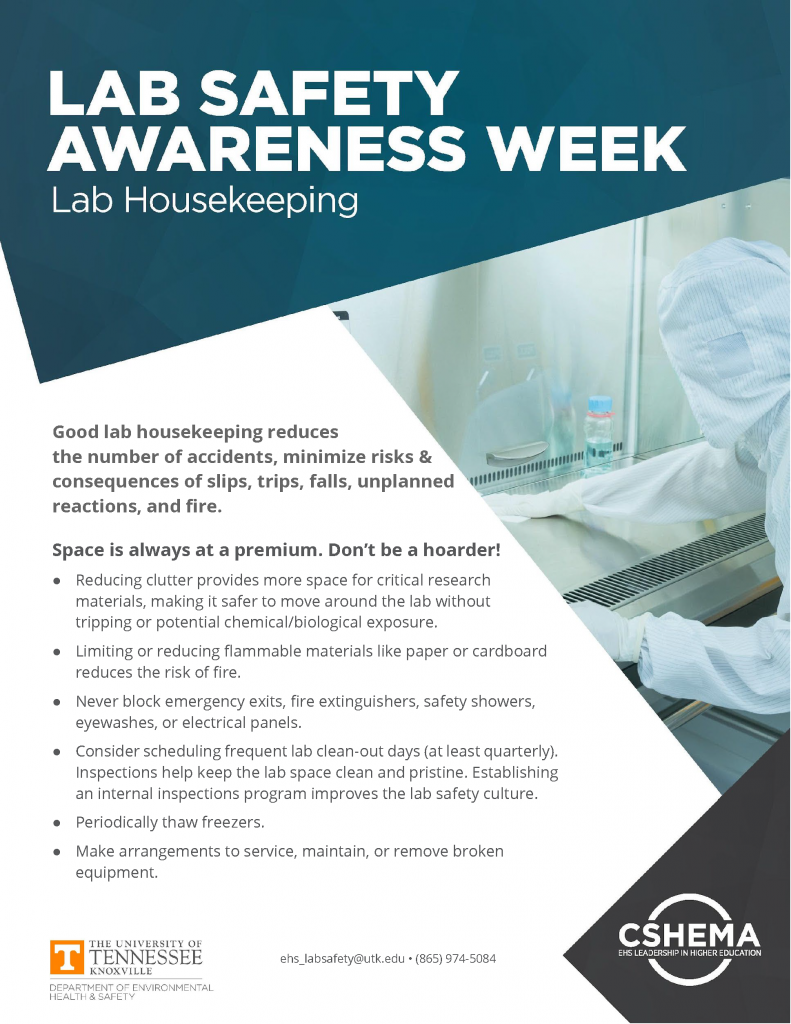 Lab Safety Awareness Week | Environmental Health & Safety